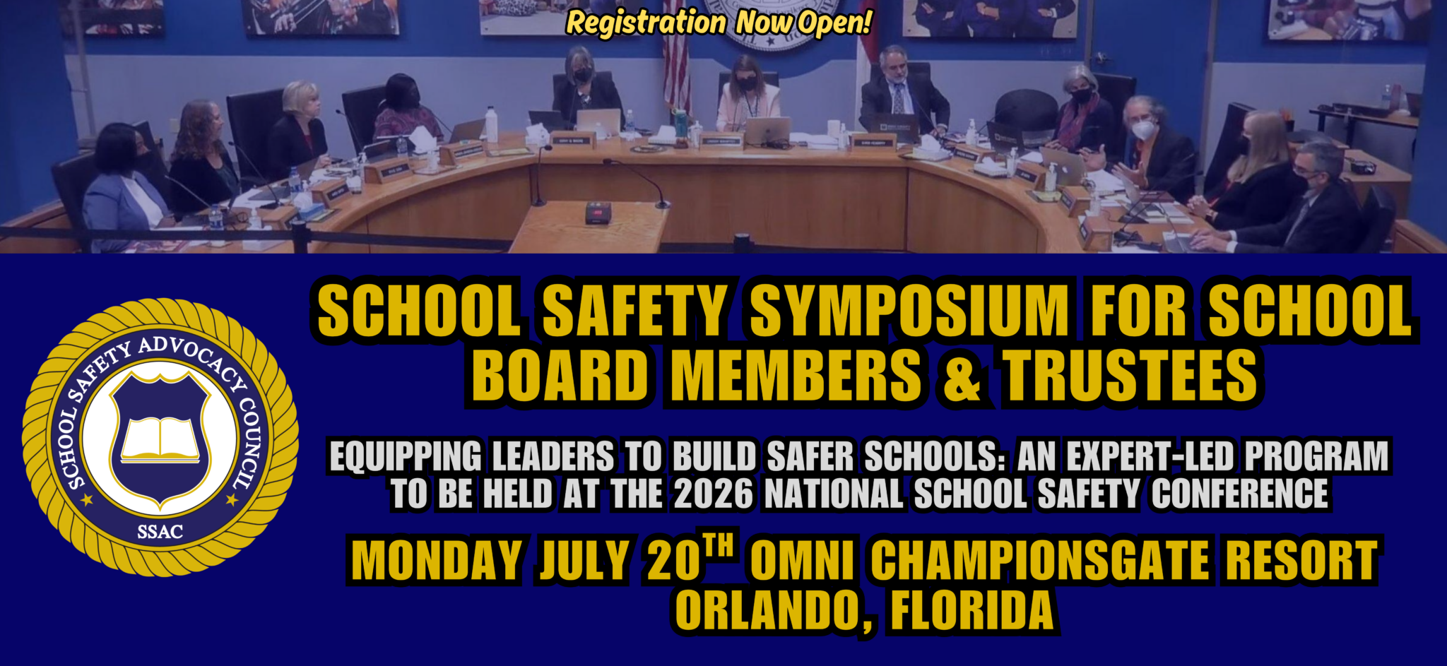 School Safety Conference Attendee – School Safety Advocacy Council